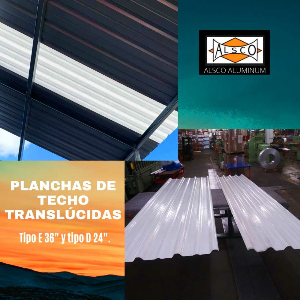 Techos de Aluminio y Galvalume | Alsco Aluminum Corp.